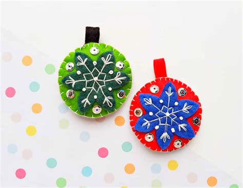 13 Free Christmas Ornament Sewing Patterns Easy Things To Sew