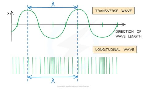 Transverse And Longitudinal Waves Cie As Physics Revision Notes 2025 Save My Exams