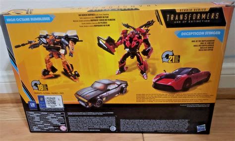 Hasbro Transformers Studio Series 79 High Octane Bumblebee And 02