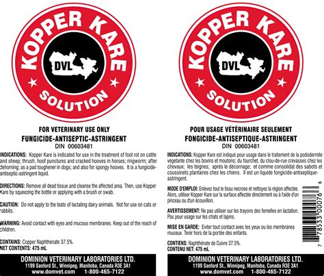 Solution Kopper Kare 475 Ml Jnb1913 Jn4417 Jnb Distributeur Agricole