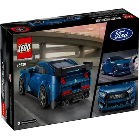 Lego 76920 Speed Champions Ford Mustang Dark Horse Sports Car 344 Pie