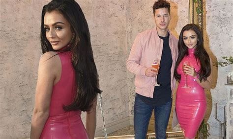 Kady Mcdermott Joins Beau Scott Thomas At Fashion Show Daily Mail Online