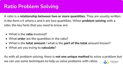 Ratio Problem Solving Gcse Maths Steps Examples And Worksheet