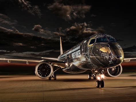 Embraer Shows Off Its Biggest Most Efficient Single Aisle Jet The
