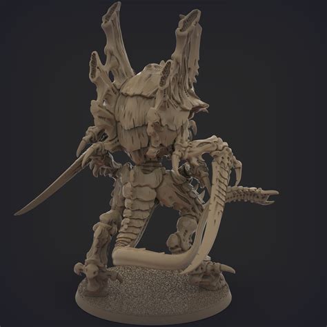 👹 Hive Tyrant Modern Compatible With The Original Model Digital Conversion・free 3d File For