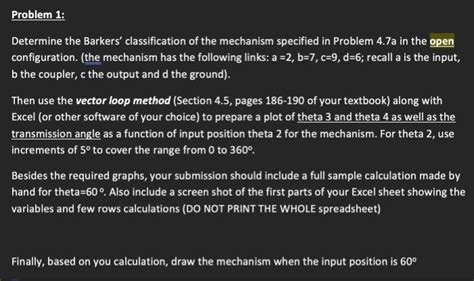 Determine The Barkers Classification Of The