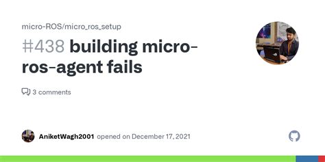 Building Micro Ros Agent Fails Issue Micro ROS Micro Ros Setup GitHub