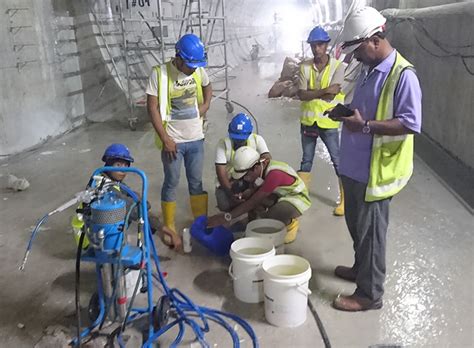 Injection Grouting And Repair System Bituprufe