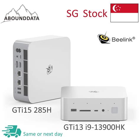 Beelink Gti13 I9 13900hk And Gti15 285h Supports External Discrete