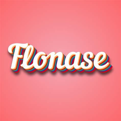 Premium Photo Flonase Text Effect Photo Image Cool