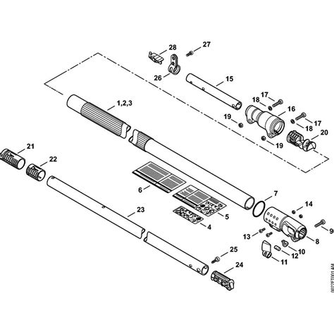 Stihl 133 Pole Saw Parts Diagram And Assembly Guide