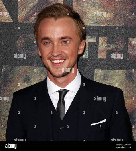 Tom Felton The Premiere Of 20th Century Foxs Rise Of The Planet Of