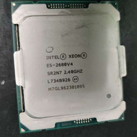 Xeon E5 2680v4 14核28線 For X99 Fclga2011 3 二手或全新cpu 電腦