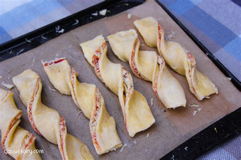 Pizza Twists Recipe For New Years Parties