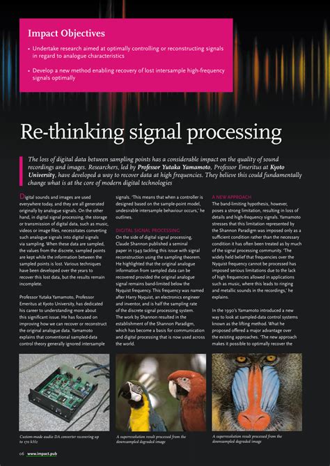 pdf signal processing via sampled data control theory