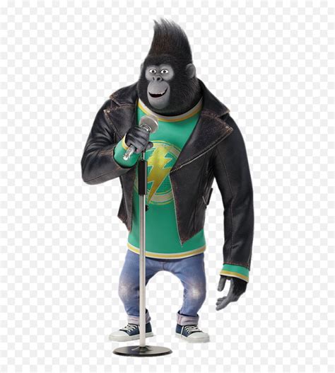 Sing Character Johnny Gorilla Johnny Sing Draw Pngstage Png Free