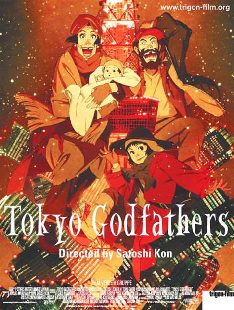 Filmplakat Tokyo Godfathers 2003 Filmposter Archiv