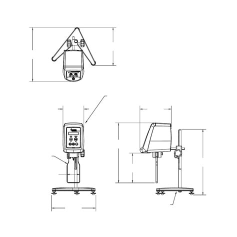 Brookfield Dv2t Viscometer Lv Torque Coupling W Point And Jewel