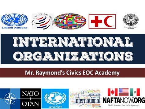 Examples Of Intergovernmental Organizations And Their Roles