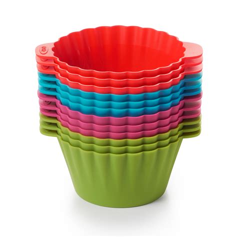 Oxo Softworks Reusable Silicone Round Baking Cups 3 Oz For Baking Air