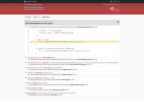 how can i reslove this failed to generate key error on local system