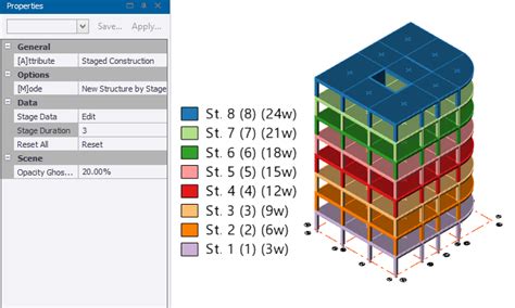 Staged Construction Workflow Example United States Aciaisc Tekla