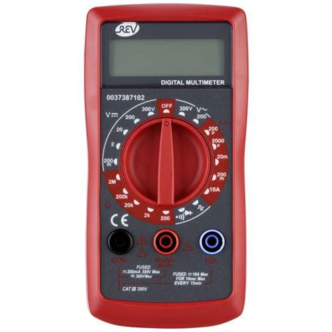 Rev Digital Hand Multimeter Digital Cat Iii Smdv