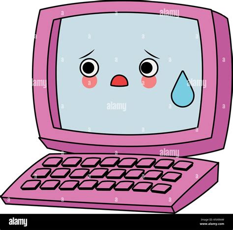 Cartoon Computer Keyboard