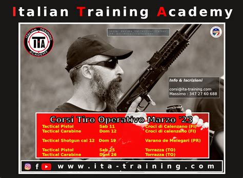 Corso Tactical Carbine Lev 1° Torrazza To Italian Training Academy