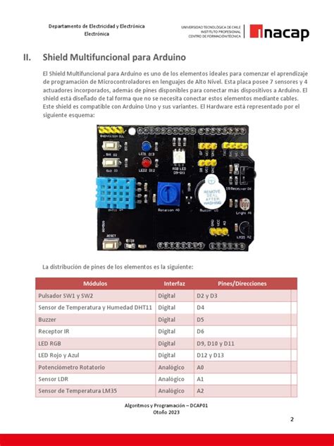 Guía N°4 Arduino Descargar Gratis Pdf Arduino Electrónica