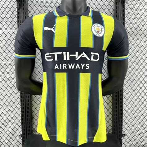Buy Manchester City Away 2024 25 Player Version Jersey