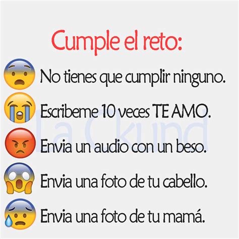 5 Retos De Whatsapp Para Tus Amigos