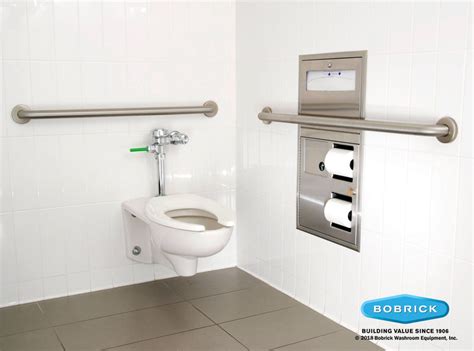 Bobrick B 6806x24 1 12 Diameter Straight Grab Bar 24