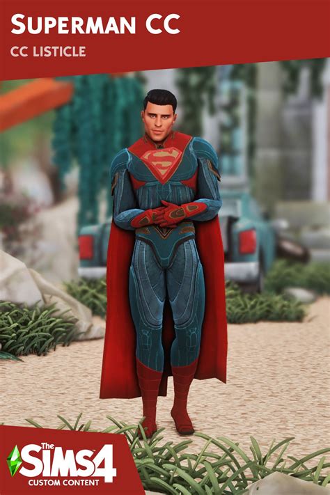 Best Sims 4 Superman Cc Outfits Shirts And More Artofit