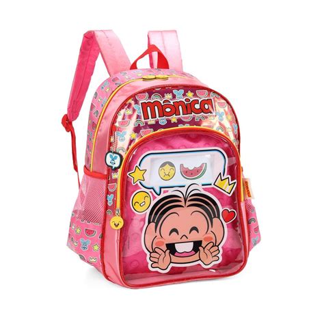 Mochila Infantil Costa Da Turma Da Monica Casas Bahia