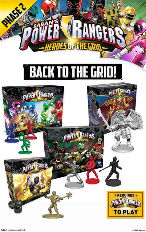 Power Rangers Heroes Of The Grid Phase 2 Kickstarter Launched Already