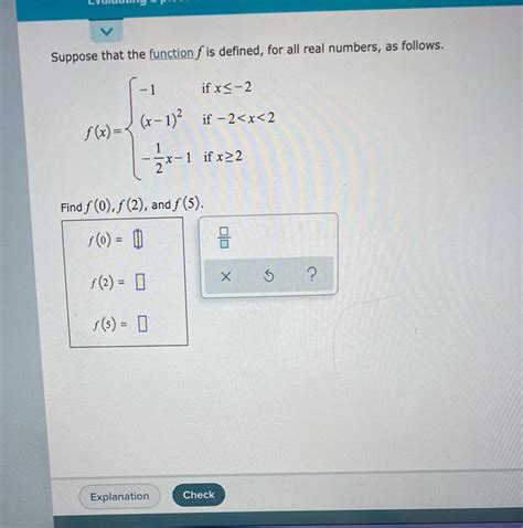 Solved Suppose That The Functionſ Is Defined For All Real