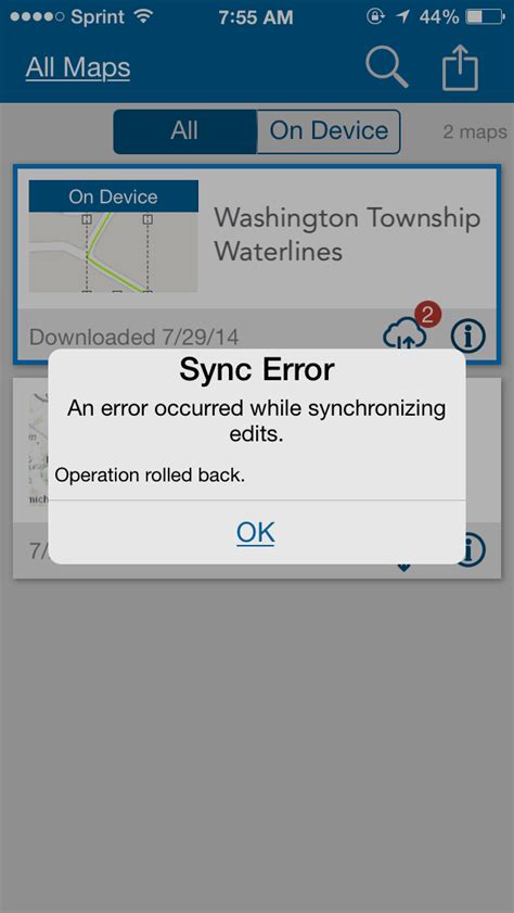 Sync Error Operation Rolled Back During Sync On C Esri Community
