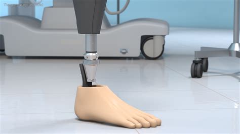 Man Wearing Lower Limb Prosthesis Rigged For Maya 3d Model 3d Molier