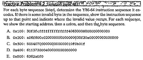 Problem 4 Disassembling Code 15 Points For Each