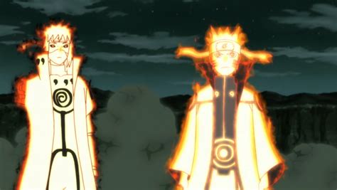 Minato Namikaze Nine Tails Chakra Mode