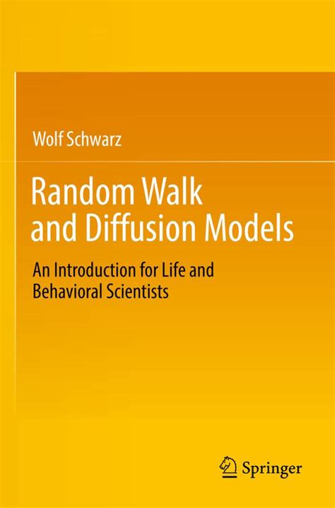 Random Walk And Diffusion Models 9783031121029 Wolf Schwarz
