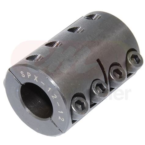 Split Ridgid Coupling 2p 3 4 Bore 0 750 X 0 750 Od 1 500 L 1 250 2 Piece Collier And Miller