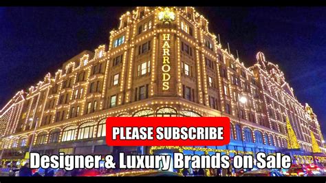 Christmas Sale At Harrods London Youtube
