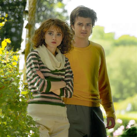 Stancy S4 Still Manip Stranger Things Steve Nancy Stranger Things