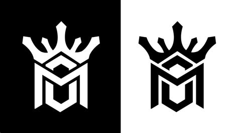 Designing A Professional M And U King Crown Logo On Your Android Phone With Pixellab Youtube