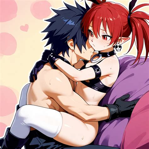 Rule 34 1boy 1girls Ai Generated Couple Crossover Demon Girl Disgaea