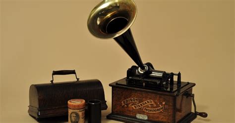 Phonograph Cylinder Thomas Edison
