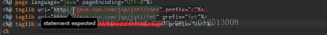 在intellij idea中jstl声明报错解决 ij老是报错未声明 csdn博客