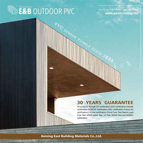 External Vinyl Pvc Fluted Wall And Ceiling Cladding Pvc Vinyl Siding Fluted And Pvc Vinyl Siding